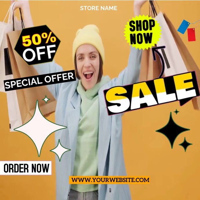 Sales video template | PosterMyWall