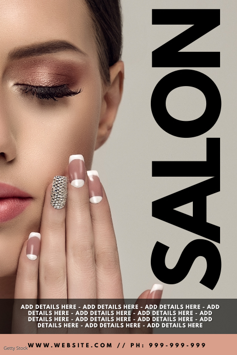 Copy of Salon Poster | PosterMyWall