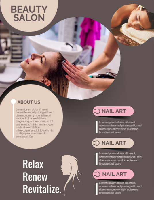 Copy of Salon Poster | PosterMyWall