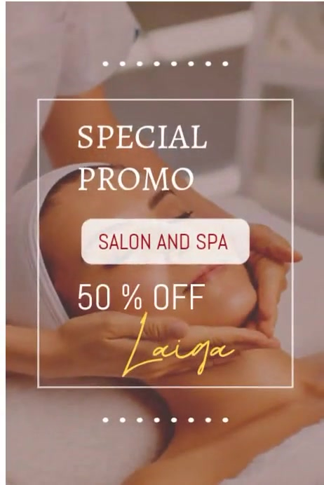 Salon Promotion Poster Templat | PosterMyWall