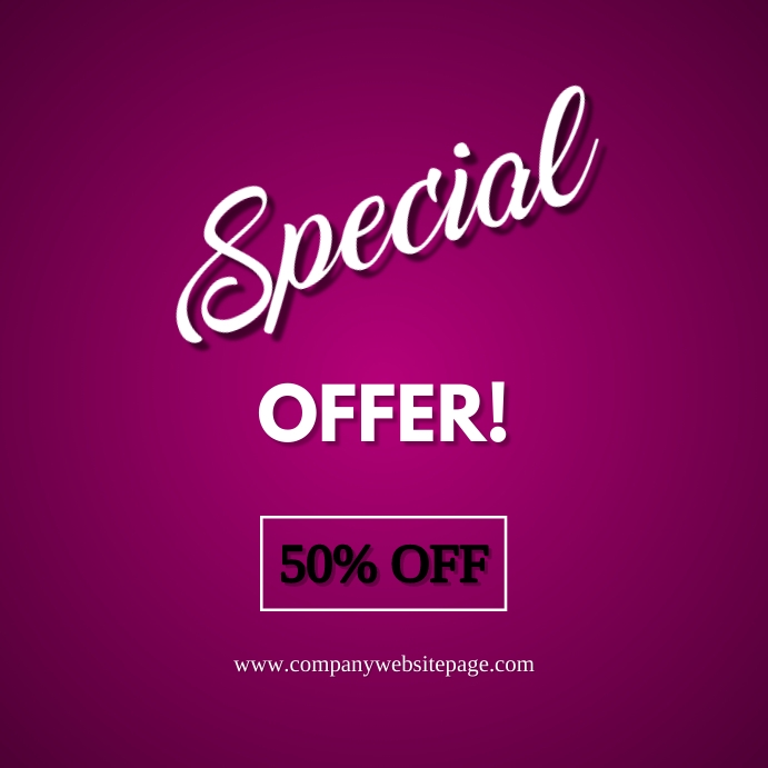 salon shop offer Template | PosterMyWall