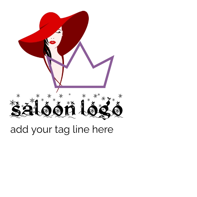 Saloon logo Template | PosterMyWall