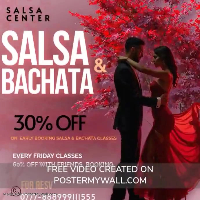 Salsa Dance Poster templates | PosterMyWall