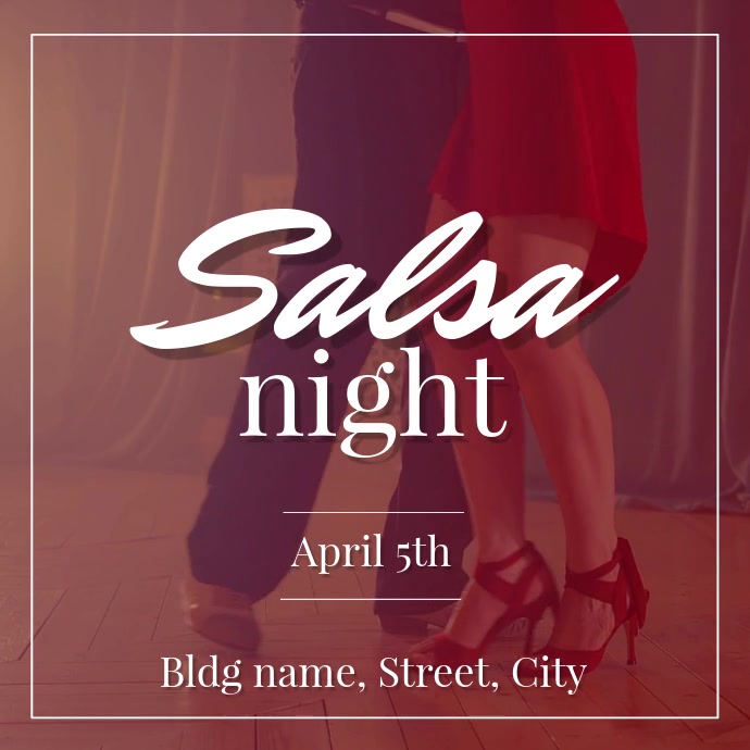 Copy of Salsa night | PosterMyWall