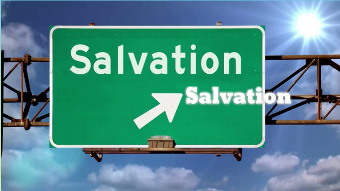 Copy of SALVATION SIGN | PosterMyWall