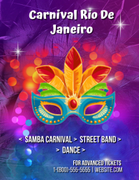Customizable Design Templates for samba | PosterMyWall