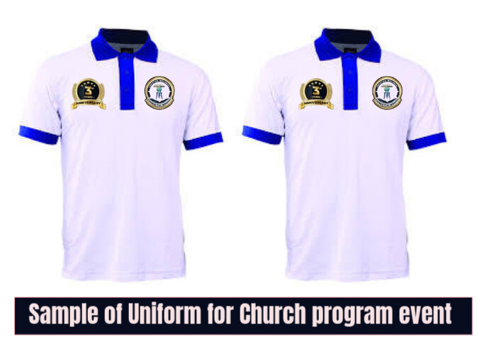 Copy of Sample of Uniform for Churches and Organization | PosterMyWall