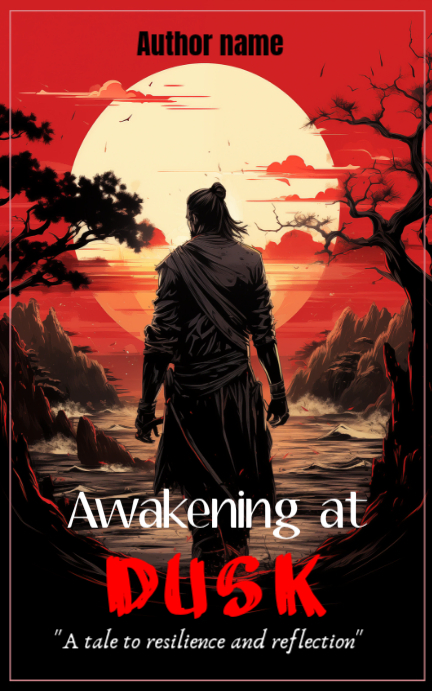 Samurai book cover Template | PosterMyWall