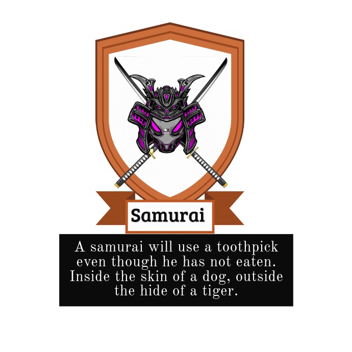 Samurai Template | PosterMyWall
