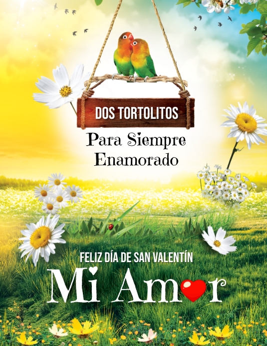 SAN VALENTÍN Template | PosterMyWall
