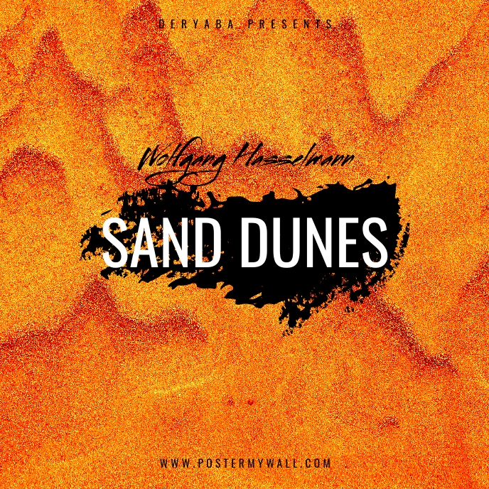 Copy of Sand Dune Abstract The Mixtape CD Cover | PosterMyWall