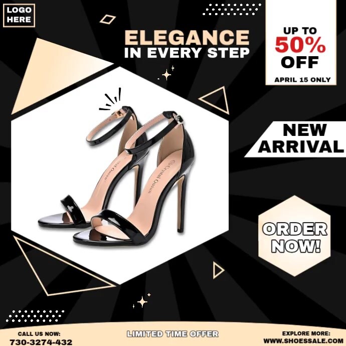 sandal new arrival poster Template | PosterMyWall