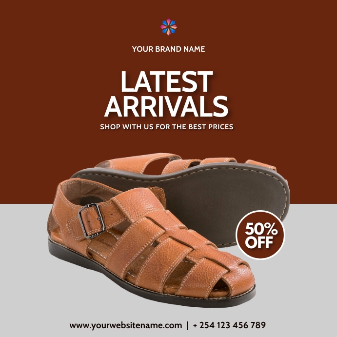 sandals fashion sale template | PosterMyWall