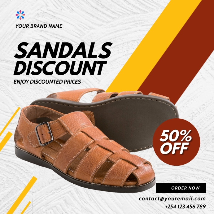 sandals shoes fashion sale templates | PosterMyWall