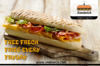 SANDWICH Template | PosterMyWall