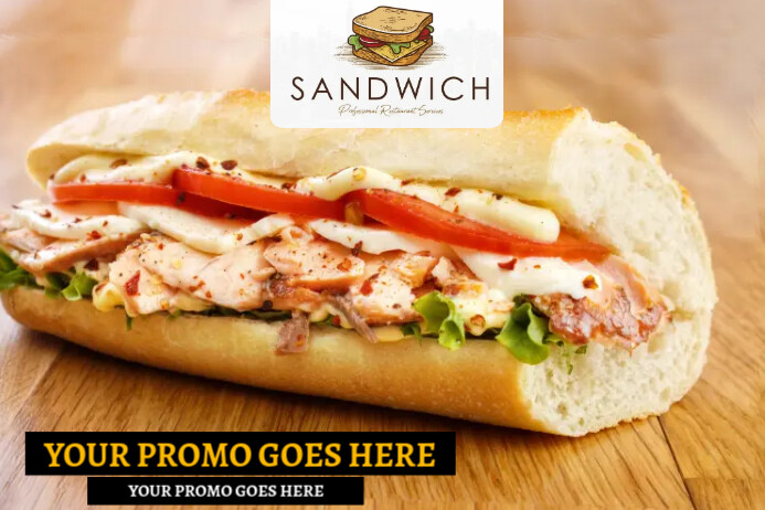 SANDWICH Template | PosterMyWall