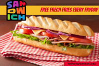SANDWICH Template | PosterMyWall