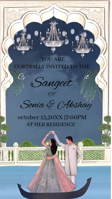 sangeet Template | PosterMyWall
