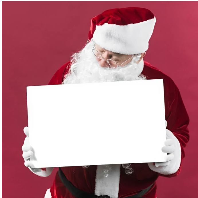 Santa’s Holiday Message Template | PosterMyWall