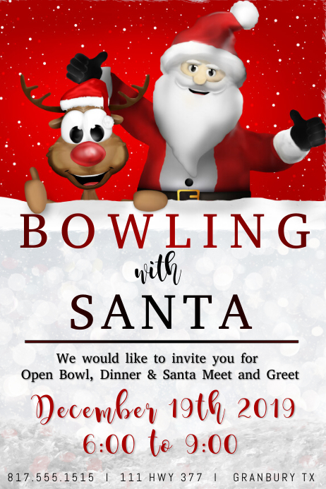 Copy of Santa Bowl | PosterMyWall