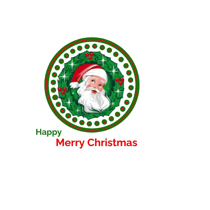 Santa Christmas logo Template | PosterMyWall