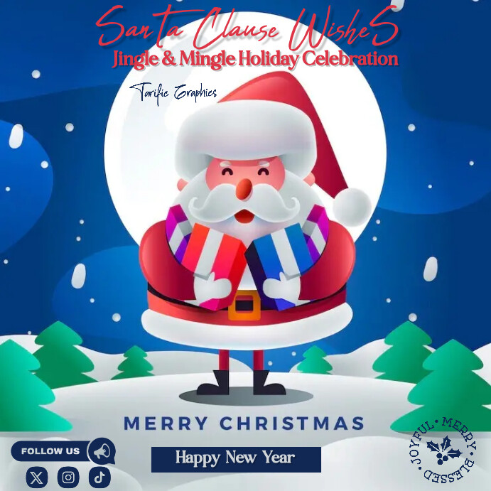 santa claus Template | PosterMyWall