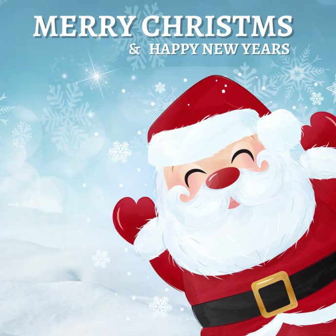 Santa Claus Greeting card Template | PosterMyWall