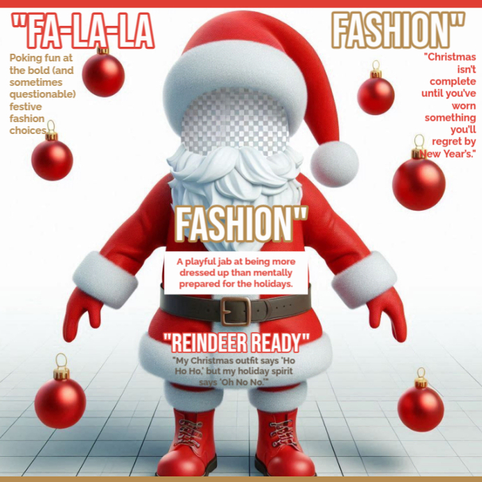 Santa Claus Outfit Template | PosterMyWall