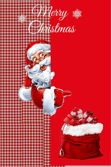 Santa Claus template | PosterMyWall