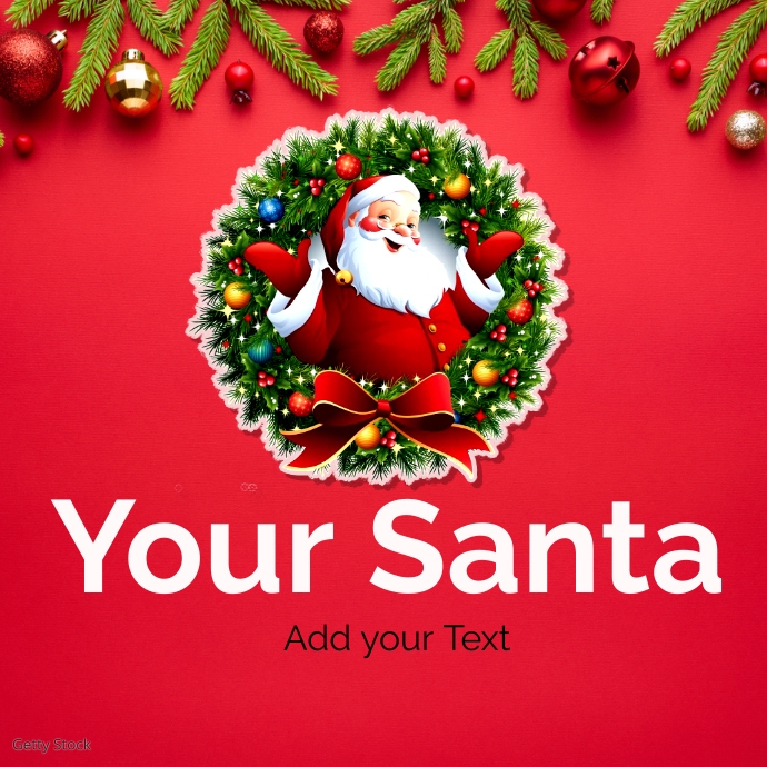 Copy of santa clause logo design | PosterMyWall