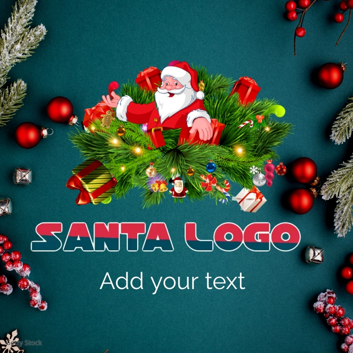 Copy of santa clause logo design | PosterMyWall