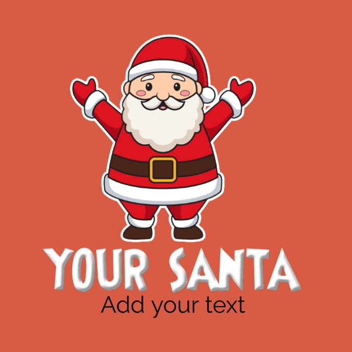 santa clause logo design Template | PosterMyWall