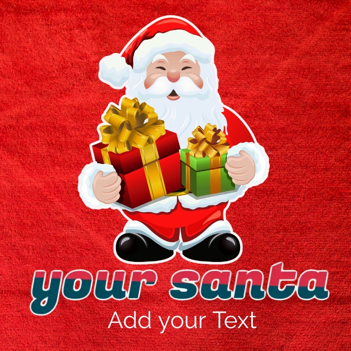 santa clause logo design Template | PosterMyWall