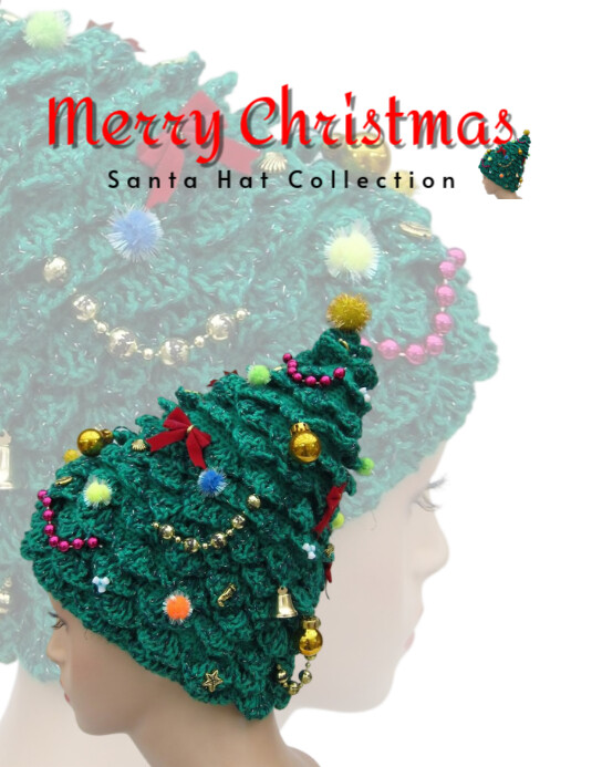 Santa hat Template | PosterMyWall