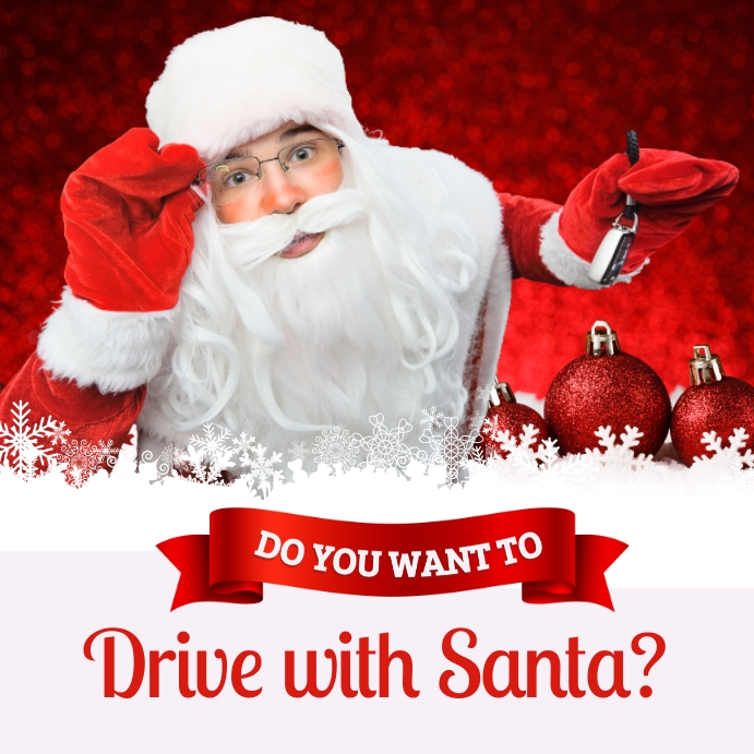 Santa is here Template | PosterMyWall