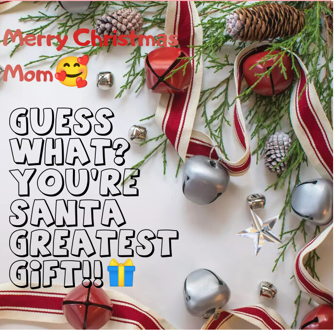 Santa mom templaat | PosterMyWall