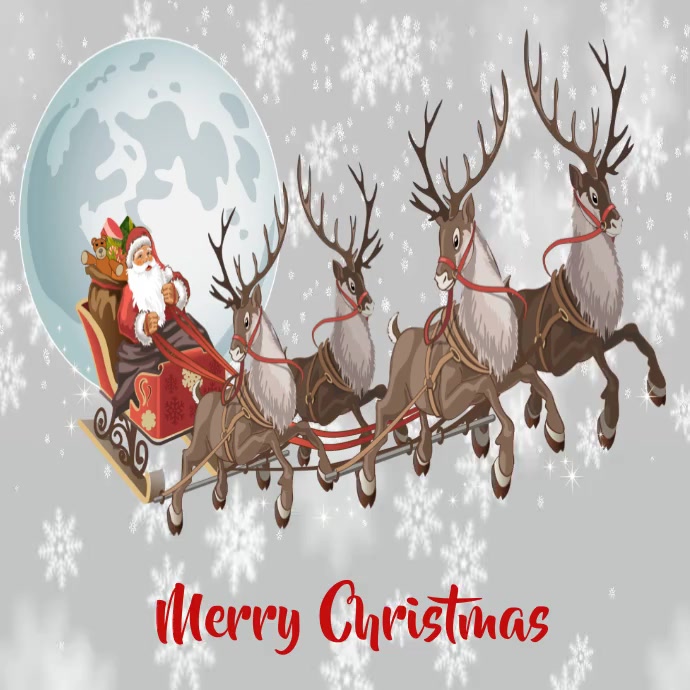 santa on the go Template | PosterMyWall