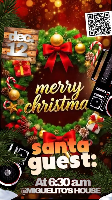 Santa Quest Christmas Event Template | PosterMyWall