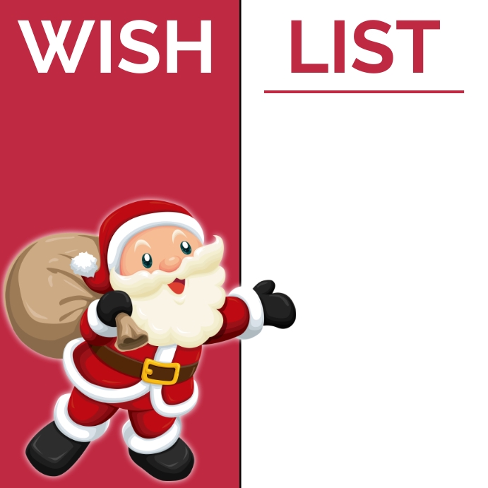 Copy of Santa Wish List | PosterMyWall