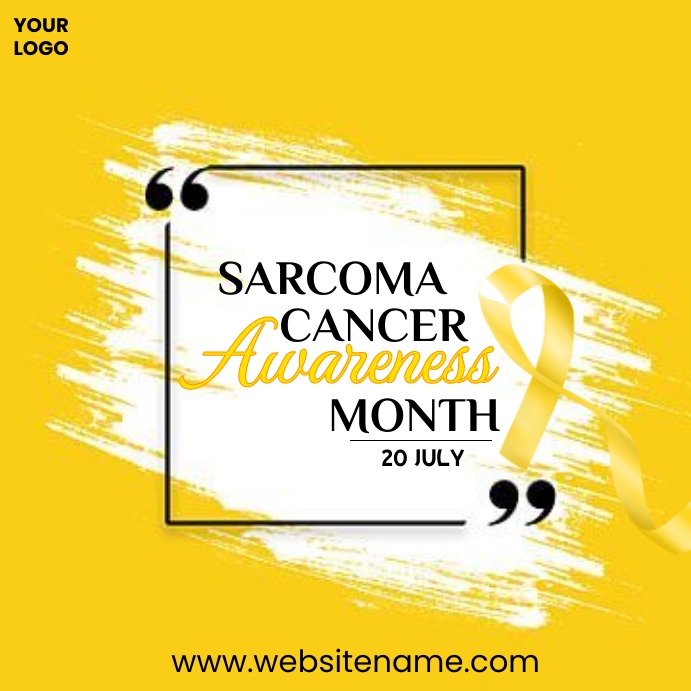 Sarcoma awareness month instagram post | PosterMyWall