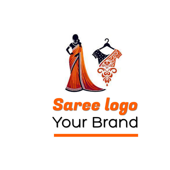 Copy of Saree logo | PosterMyWall
