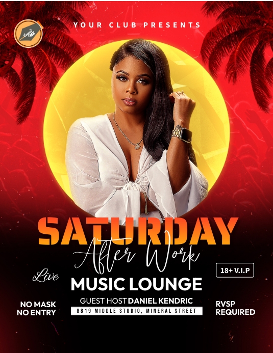 Iklan Pesta Setelah Jam Kerja Sabtu Templat | PosterMyWall