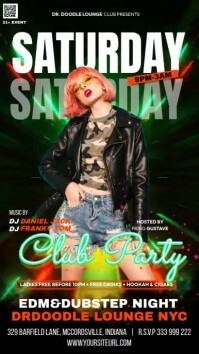 Saturday Night Party Template | PosterMyWall