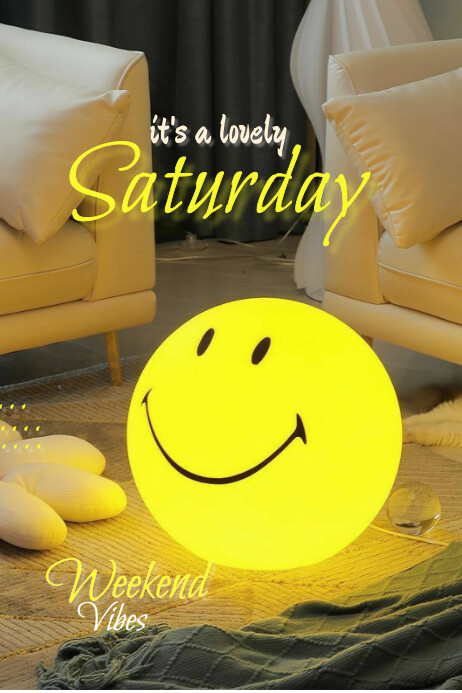 Saturday Template | PosterMyWall