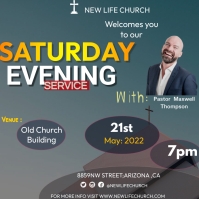 saturday service Template | PosterMyWall