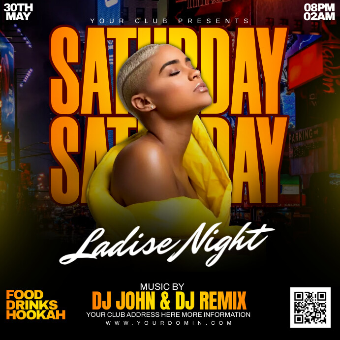 saturday flyer Template | PosterMyWall