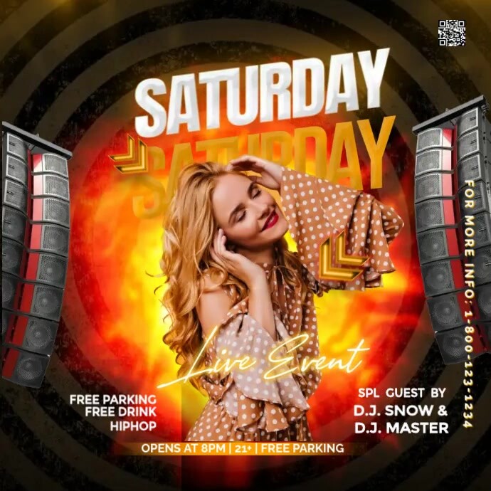 Copy of Saturday Live Music | PosterMyWall