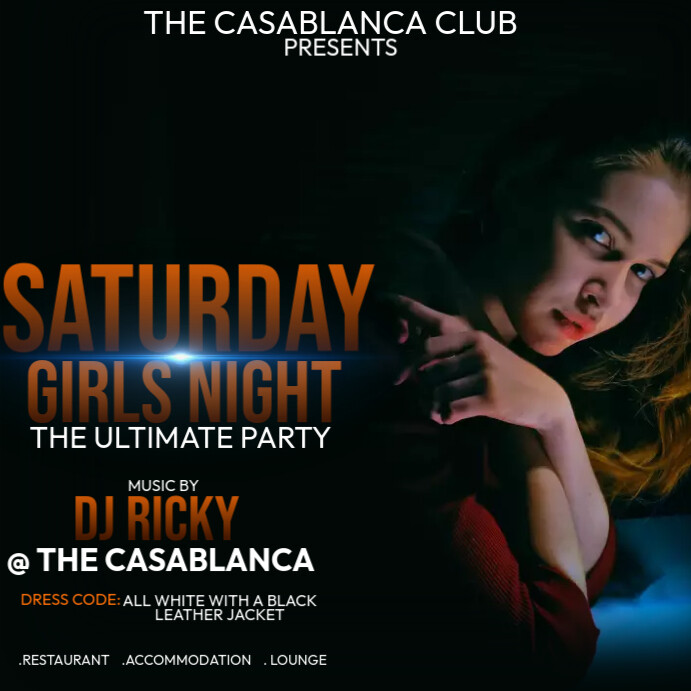 Saturday night club Template | PosterMyWall