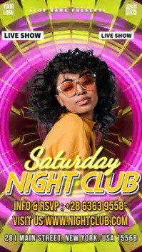 saturday night party Template | PosterMyWall