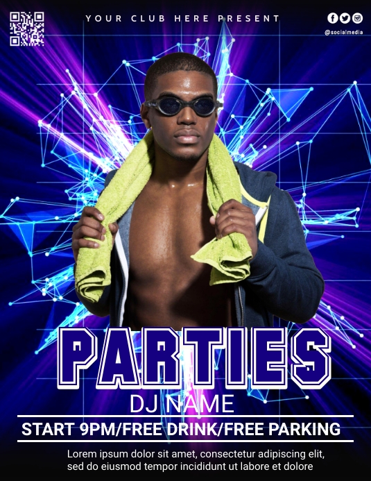Saturday Night Design Template | PosterMyWall
